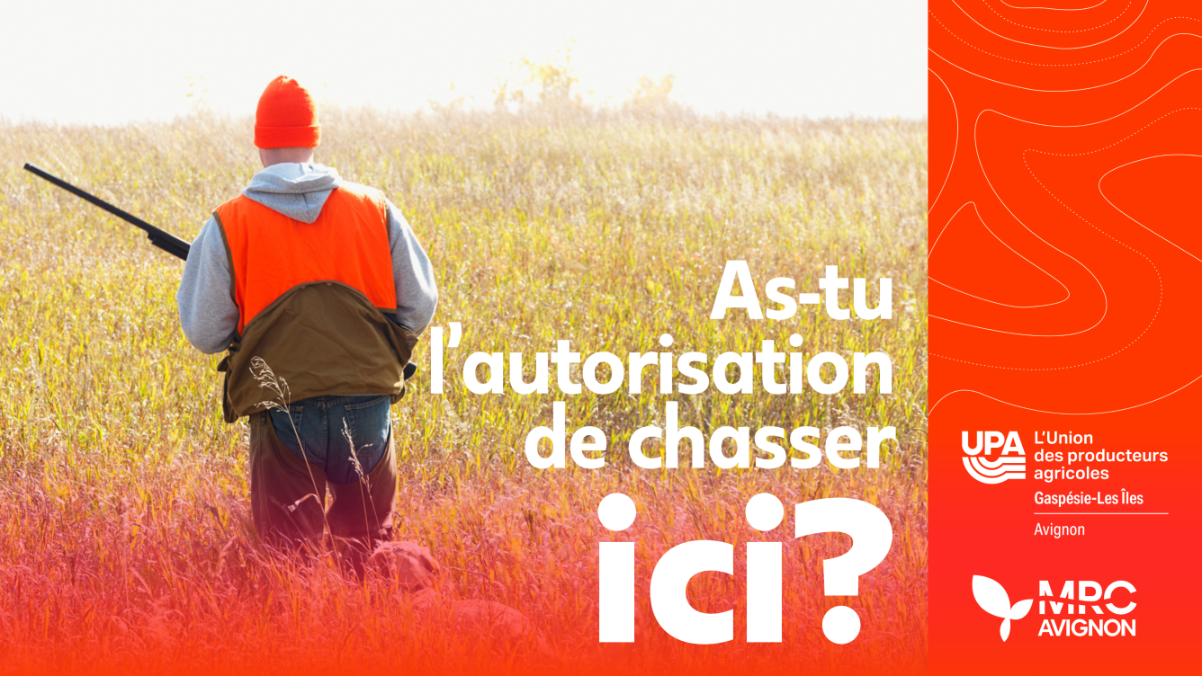 Chasse en terre privée : pour une entente respectueuse et durable - MRC ...